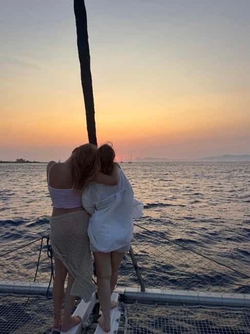 Rhodes: Sunset Catamaran Cruise with Snack, Fruits & Drinks - The Itinerary and What to Expect