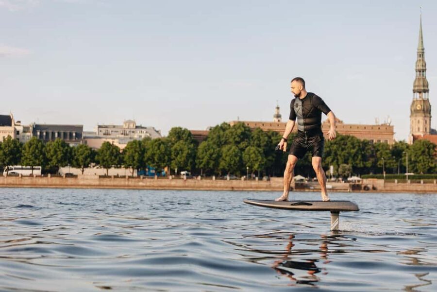 Riga: Electric Efoil Experience with Instructor - What Youll Experience