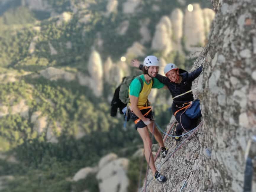 Rock climbing in Montserrat - Barcelona - What to Expect on the Climbing Day