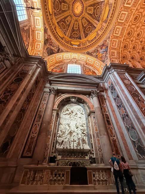 Rome: Basilica Tour with Dome View & Underground Access - The Itinerary in Detail