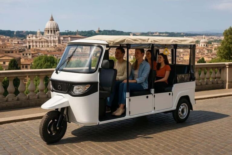 Rome: Photography service with Electric tuk tuk - The Route Choices: Highlights and Hidden Corners