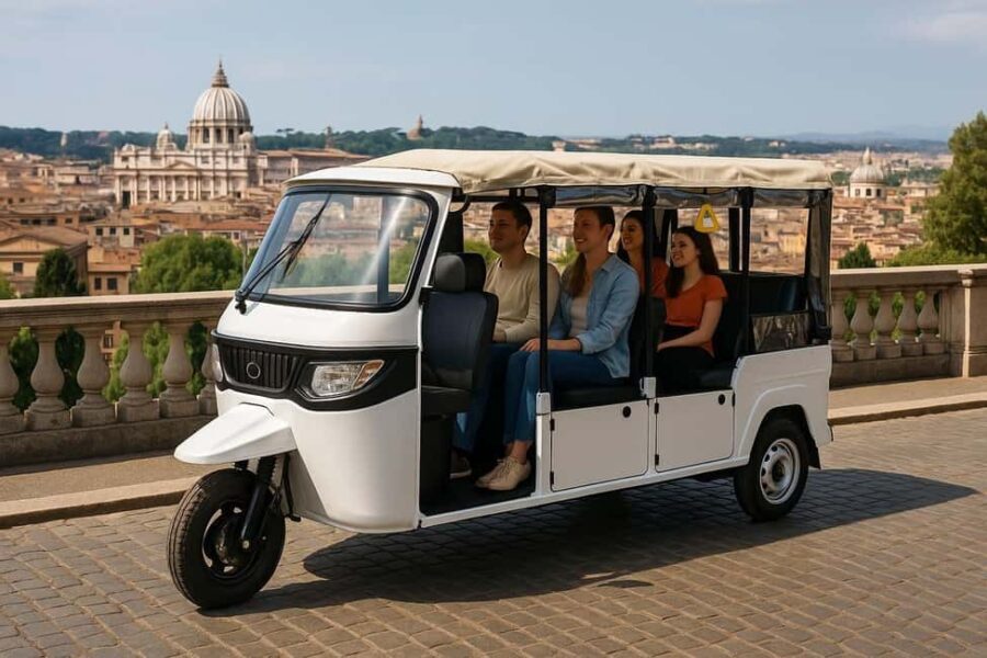 Rome: Photography service with Electric tuk tuk - The Route Choices: Highlights and Hidden Corners