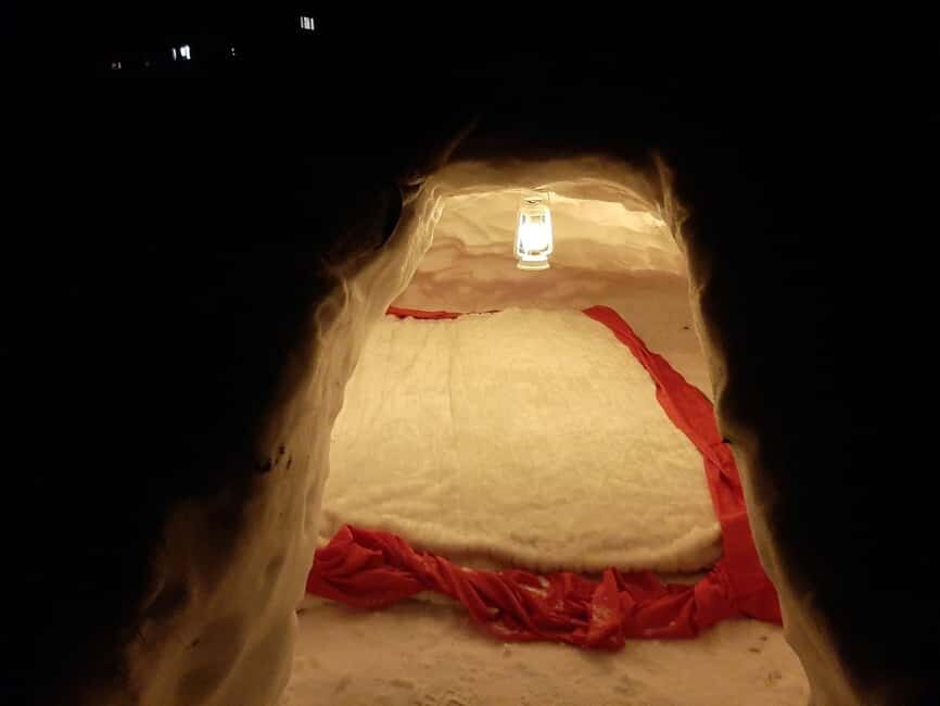 Rovaniemi: Building a Snow Igloo - Transportation and Group Dynamics