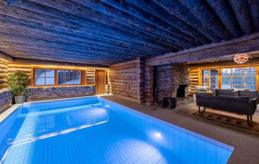 Saariselkä: Kuukkeli Saunaworld (Smoke Sauna) - Description of the Itinerary