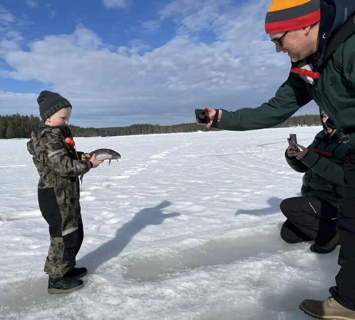 Sälen: Ice Fishing Experience - The Stunning Landscapes of Sälen