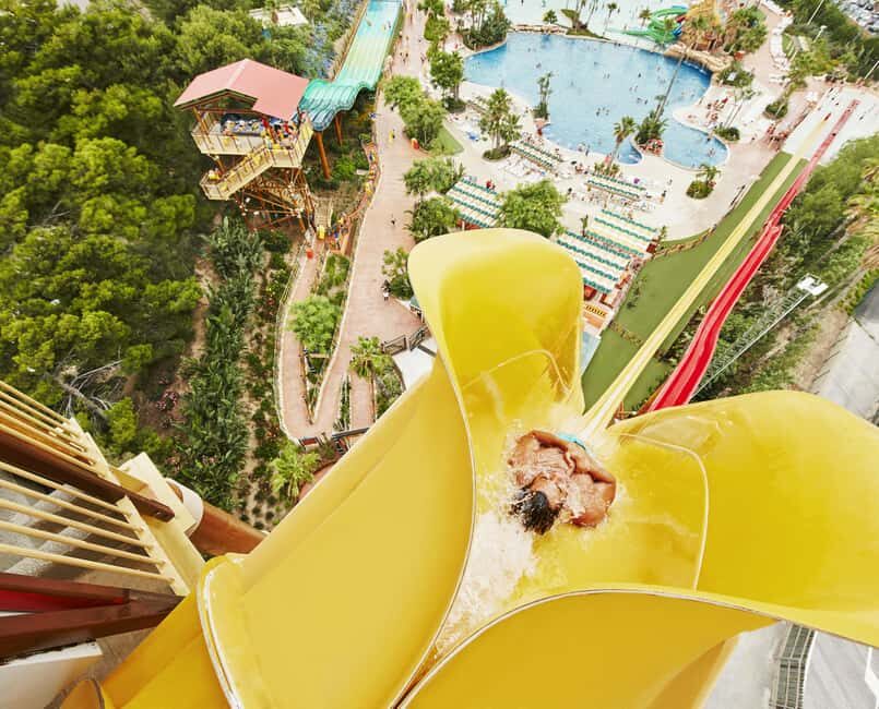 Salou: PortAventura, Ferrari Land, and Caribe Aquatic Entry - How the Itinerary Works
