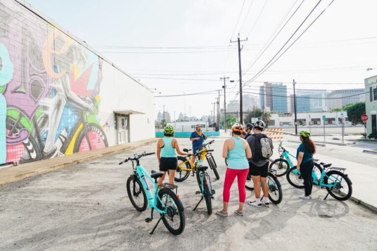 San Antonio: Murals & Hidden Gems E-Bike Tour - The Specific Stops and What They Offer