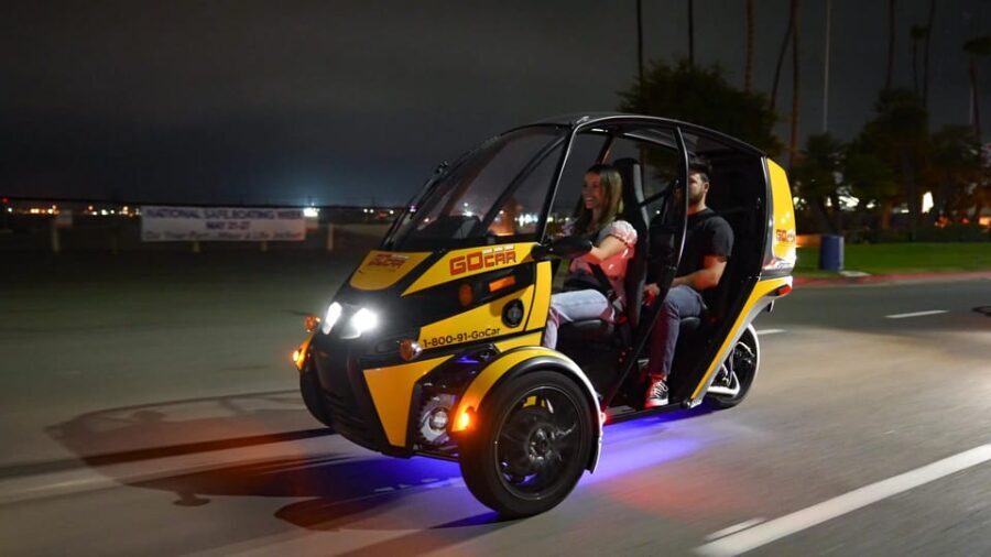 San Diego: Coronado Island Electric GoCar Night Tour - The Experience in Detail
