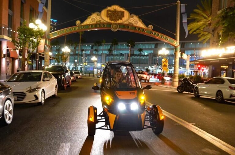 San Diego: Coronado Island Electric GoCar Night Tour - The Value and Practicality