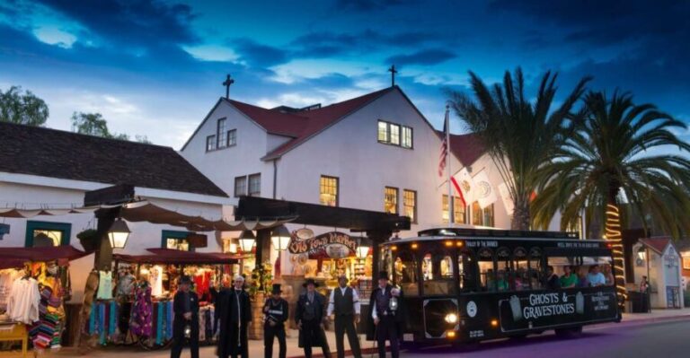 San Diego: Ghosts & Gravestones Trolley Tour - Itinerary Breakdown—What Youll Experience