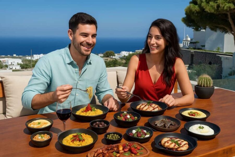 Santorini: Farm to Table Food Tour Experience - The Culinary Experience at Katsaboo Restaurant