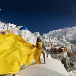 Santorini: Private Flying Dress Photoshoot at Blue Domes - Authentic Feedback from Travelers