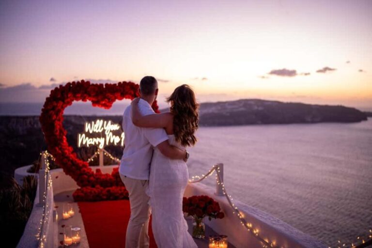 Santorini: Proposal Planning Services - Professional Photography and Videography—Capturing the Magic