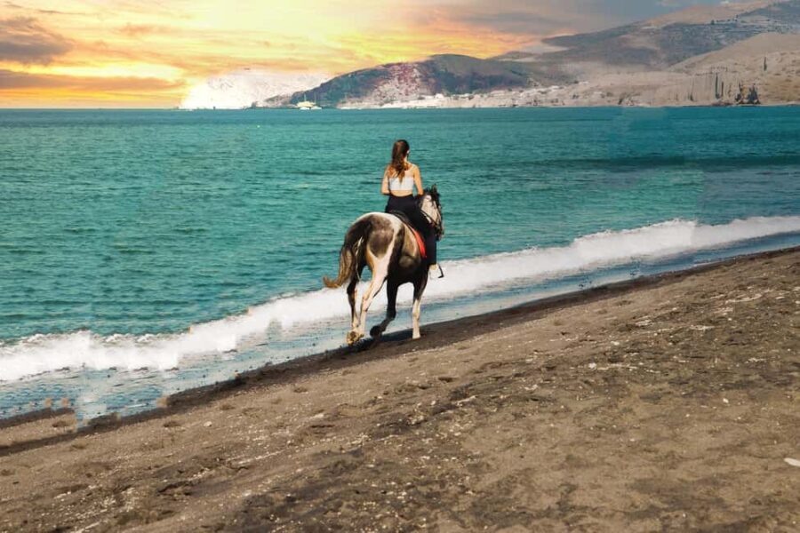 Santorini: Sunset Horse Riding Tour with Professional Photos - The Experience: A Step-by-Step Breakdown