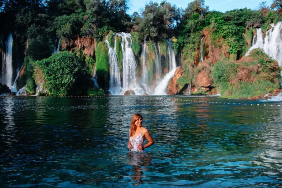 Sarajevo: Kravica Falls Swimming Tour with Mostar & Konjic - Exploring Mostar: A Crossroads of Cultures