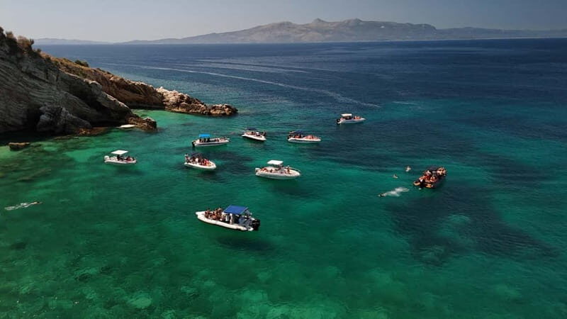 Saranda: Boat Trip to 6 Spots + Free Drink & Free Umbrellas - What’s Included and What’s Not