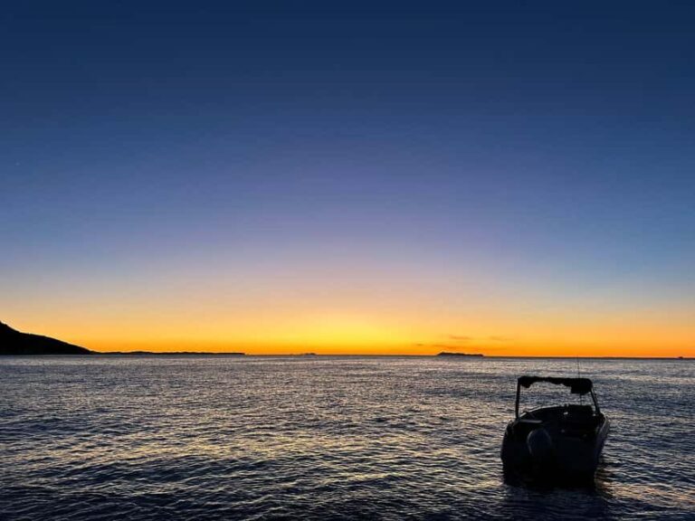 Saranda: Private Sunset Boat Tour with Swim Stops - The Stops in Detail