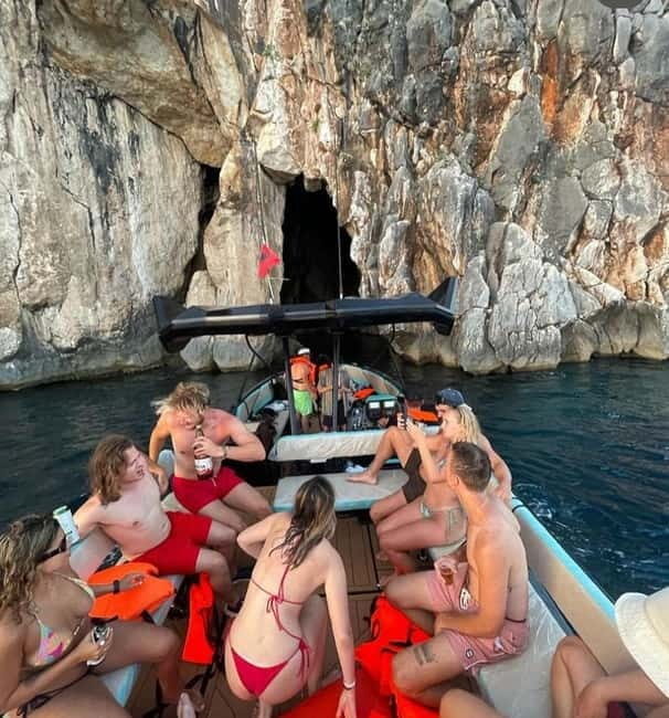 Sarandë: Boat tour to Krorza included umbrella&sunbeds - The Route: What to Expect at Each Stop