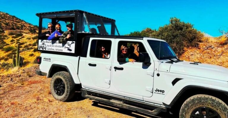 Scottsdale: Sonoran Desert to MountainTop Jeep Tour - What to Expect from the Tour