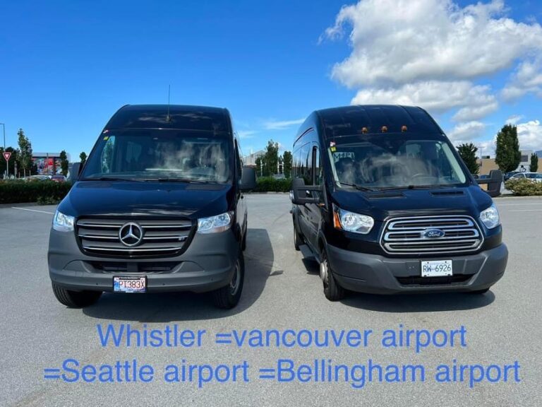 Seattle DT to Vancouver DT private Sprinter van shuttle - Ease of Booking and Flexibility