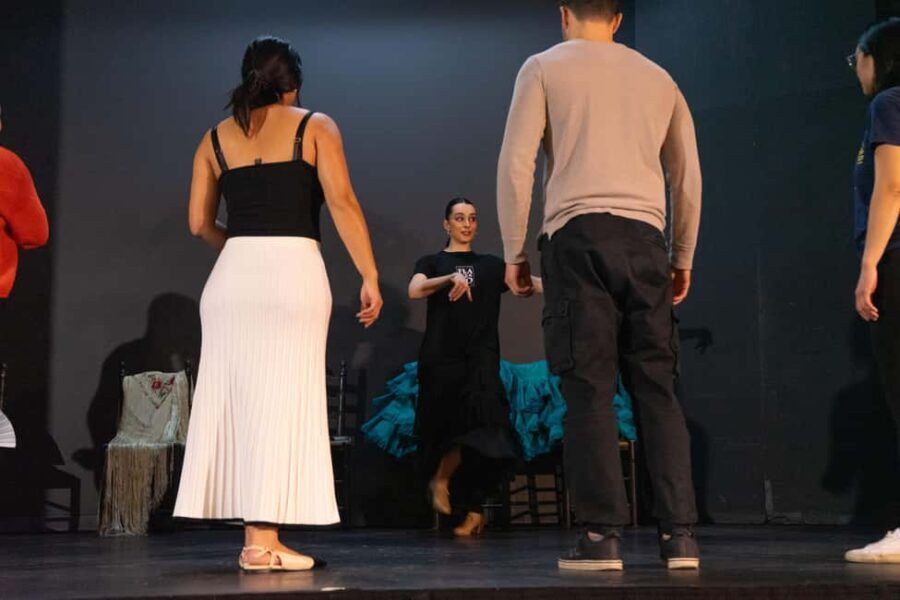 Seville: Flamenco Dance Class for Beginners at the Teatro Flamenco - The Authentic Atmosphere