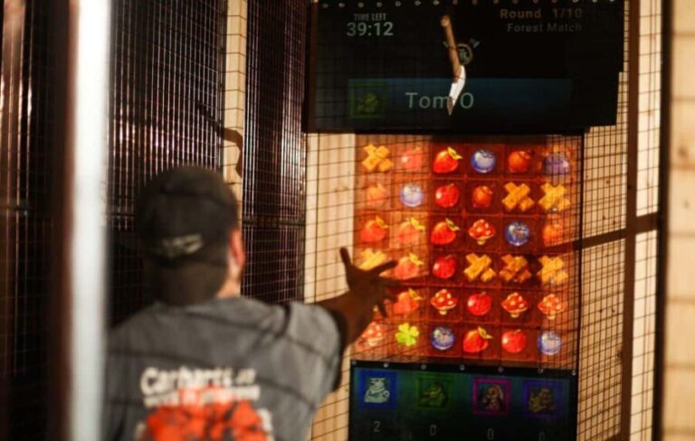 Shrewsbury: Axe Throwing Experience with 18 Games - Group Dynamics and Atmosphere
