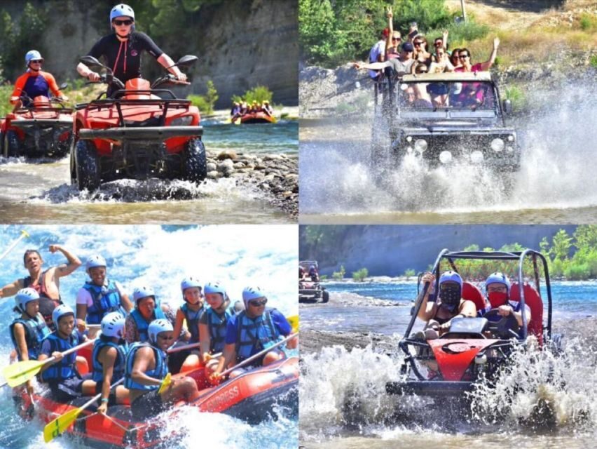 Side/Antalya: Jeep, Buggy, Rafting & Zipline Tour with lunch - What to Expect from This Adventure