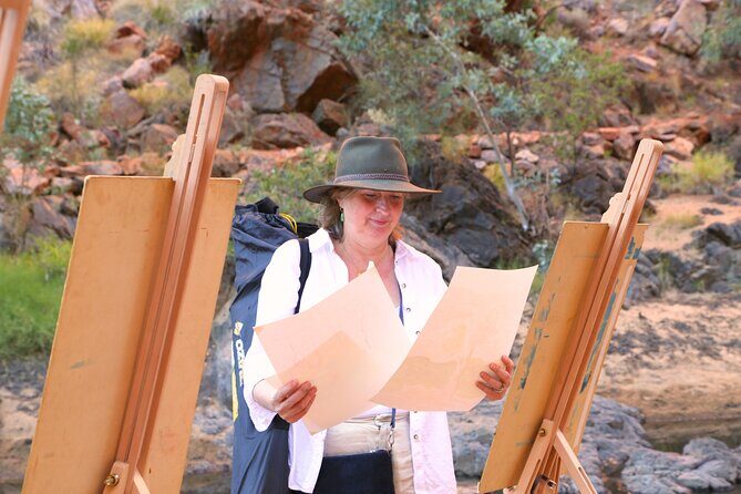 Simpsons Gap Sunset: Watercolour Painting Class - The Best of the Outback, Through Your Own Brushstrokes