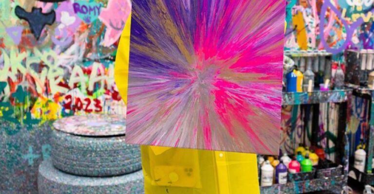 Spinning Private Art Experience - What to Expect During Your Spin Painting Adventure