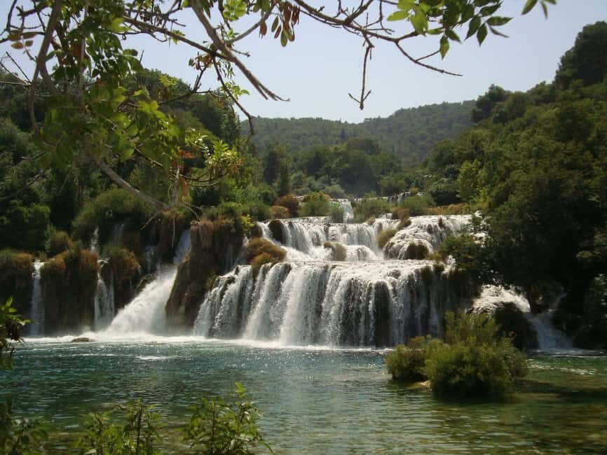 Split/Katela/Trogir: Krka Private Tour-option: Wine Tasting - The Water and the Views