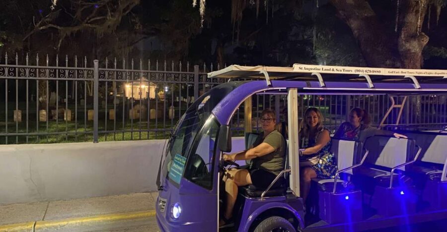 St Augustine: Riding with the Ghosts Golf Cart Tour - A Closer Look at the Itinerary