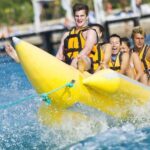 St. Georges Bay: Inflatable Banana Boat Ride - The Real Value of the Banana Boat Ride