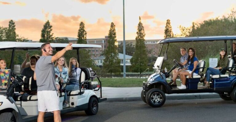 Tampa: Guided City Tour in Deluxe Street Golf Cart - What to Expect on the Tour