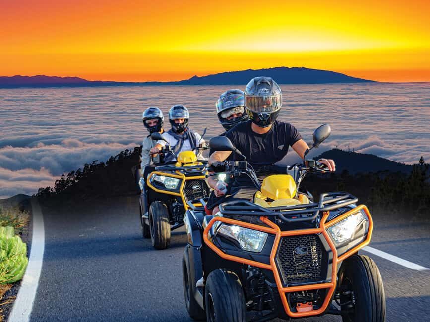 Tenerife: Teide Mountain On-Road Guided Quad Tour with drink - What To Expect on the Tour