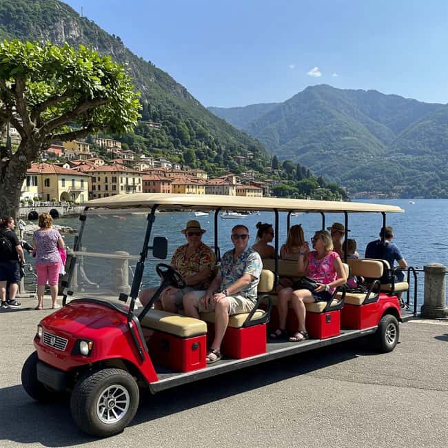 The iconic Como tour  Golf Car Tour  2 hours - A Detailed Look at the Itinerary