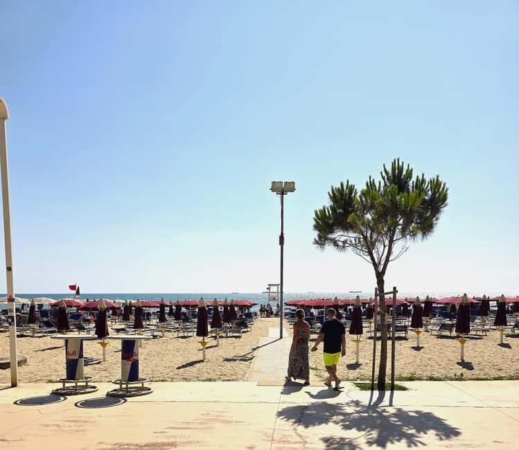 Tirana: Durrës Beach and Culture Tour with Guide - Scenic Stroll Along Vollga Promenade