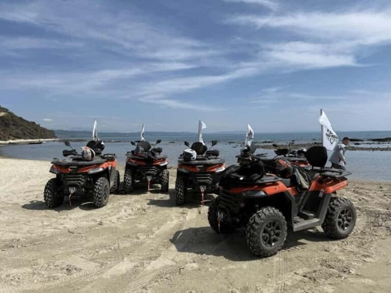 Tirane: Durres & Cape of Rodon ATV Off-Road Tour - The Itinerary in Detail