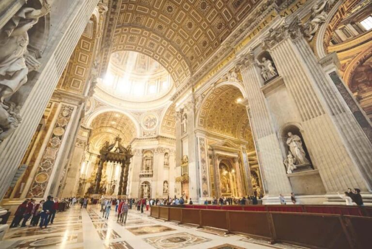Vatican: St. Peters Basilica Through Art, Faith & Infinity - Practical Details: What’s Included and What’s Not