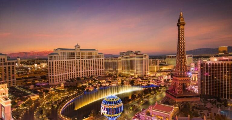 Vegas Highlights: Neon Lights & Desert - Audio Driving Tour - Scenic Routes and Quiet Corners