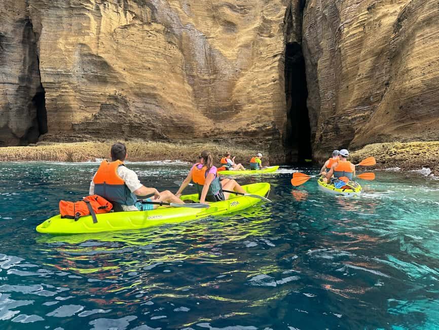 Vila Franca do Campo: Coast & Islet Caves Guided Kayak Tour - Considering the Value