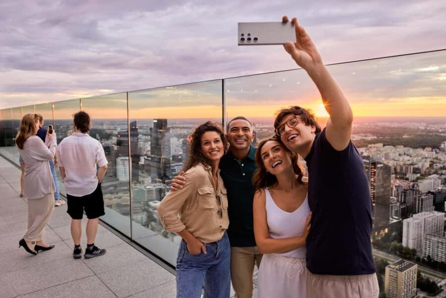 Warsaw: Highline Warsaw Entry With 360° Views & Rooftop Bar - The HighGarden Rooftop Lounge: A Green Escape in the Sky