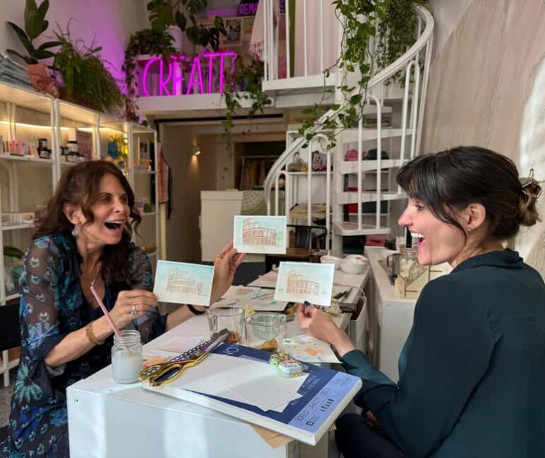 Watercolor in Rome: Create Your Own Hand-Painted Souvenir - The Value of a Creative Roman Memory