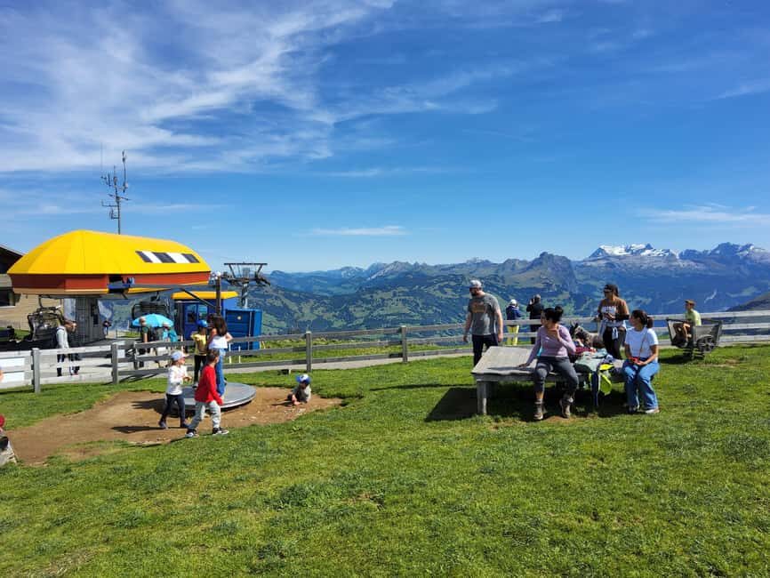 Zurich Day Trip: Ride the Worlds Steepest Funicular - The Panoramic Views at Fronalpstock