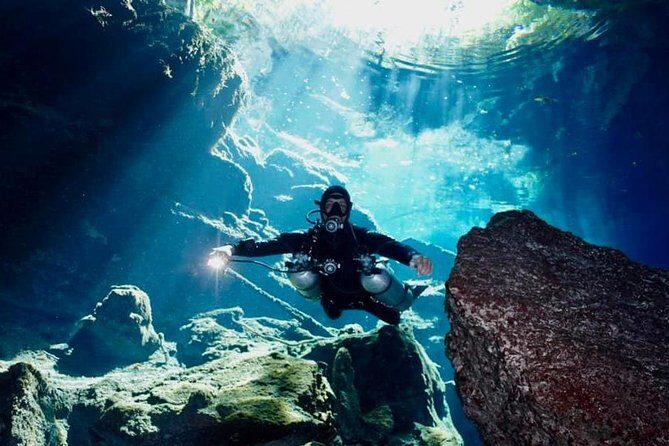 1 day of diving in Cenotes price for 2 certified divers - What’s Included and What’s Not