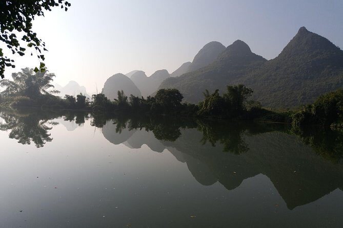 1 Day Yangshuo Countryside Cycling and Yulong bamboo boat Private Tour - Cycling Through Picturesque Rice Paddies
