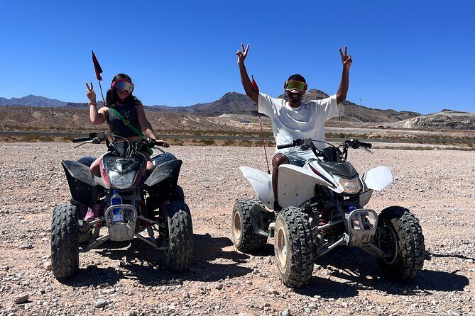 1 Hour ATV/UTV Rental in Las Vegas - The Ride Experience: Miles of Desert Freedom