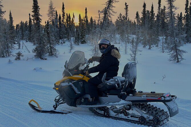 1 Hour Snowmobile Adventure in Yellowknife - The Itinerary in Detail