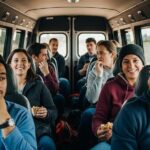 10 Passenger Van from EWR Newark Airport to Times Square - The Drive into Manhattan