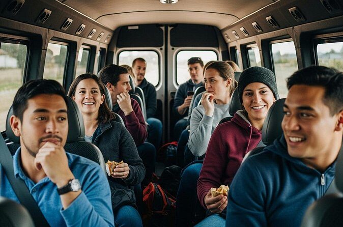 10 Passenger Van from EWR Newark Airport to Times Square - The Drive into Manhattan