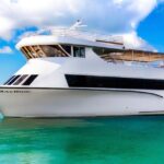 100ft 200 passenger 3 story mega yacht w open bar at Bayside - Itinerary and Stops